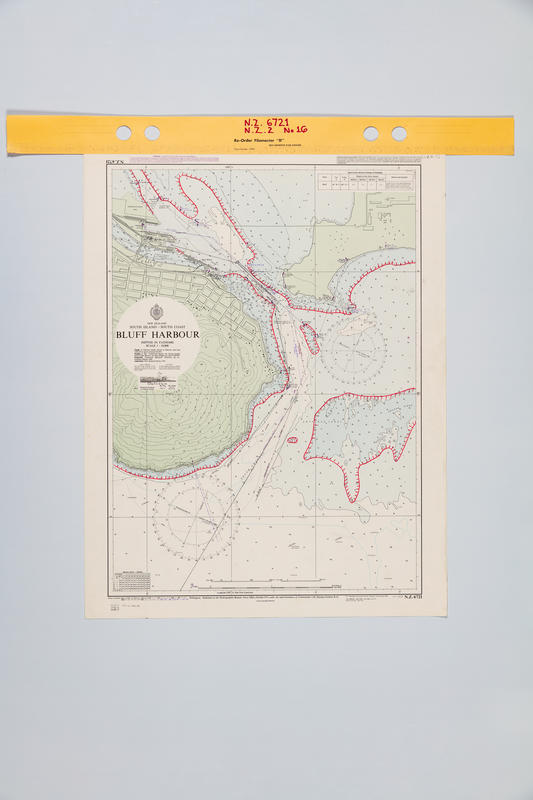 Chart: Bluff Harbour - New Zealand Maritime Museum