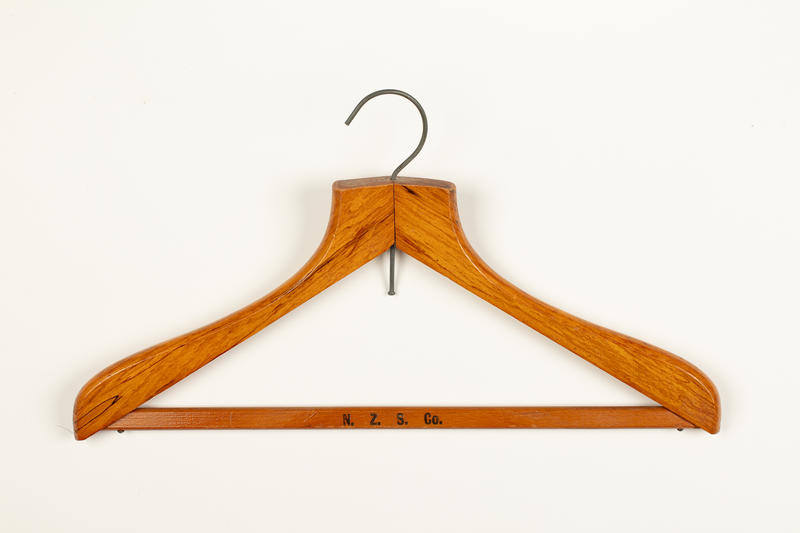 Coat Hanger, New Zealand Shipping Company - New Zealand Maritime Museum