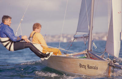 Slide: DIRTY RASCALS sailed by Adrian Hayman and Lindsay Kennedy in the ...