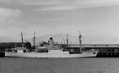 Photograph: MATAI, Dunedin, 1947 - New Zealand Maritime Museum