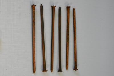 Nails: Copper 6 inch - New Zealand Maritime Museum