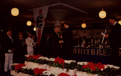 Slide: Whitbread Prizegiving 12/90 - New Zealand Maritime Museum