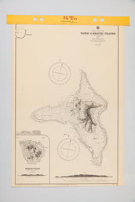 Chart: Fiji, Nairai & Mbatiki Islands - New Zealand Maritime Museum