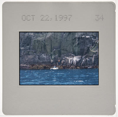 Slide: The Bounty Islands, 1997 - New Zealand Maritime Museum