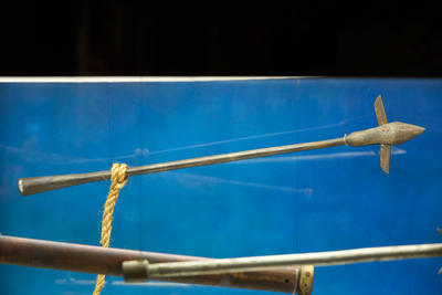 Harpoon, double barb - New Zealand Maritime Museum