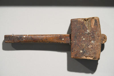 Wooden mallet - New Zealand Maritime Museum
