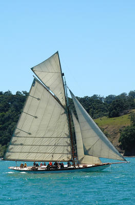 Photograph: RAWHITI on Mahurangi Harbour, Hauraki Gulf - New Zealand ...