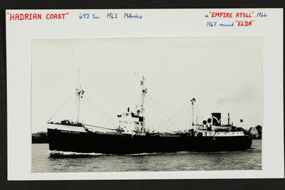 Index card - New Zealand Maritime Museum