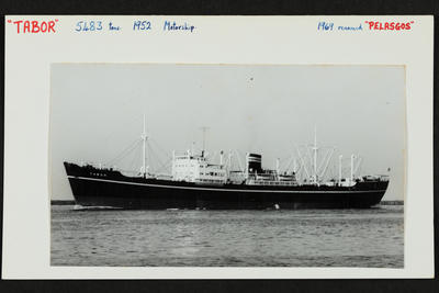 Index card - New Zealand Maritime Museum