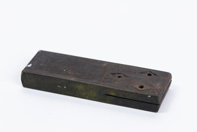 Try square stock: from wreck of LASTINGHAM - New Zealand Maritime Museum