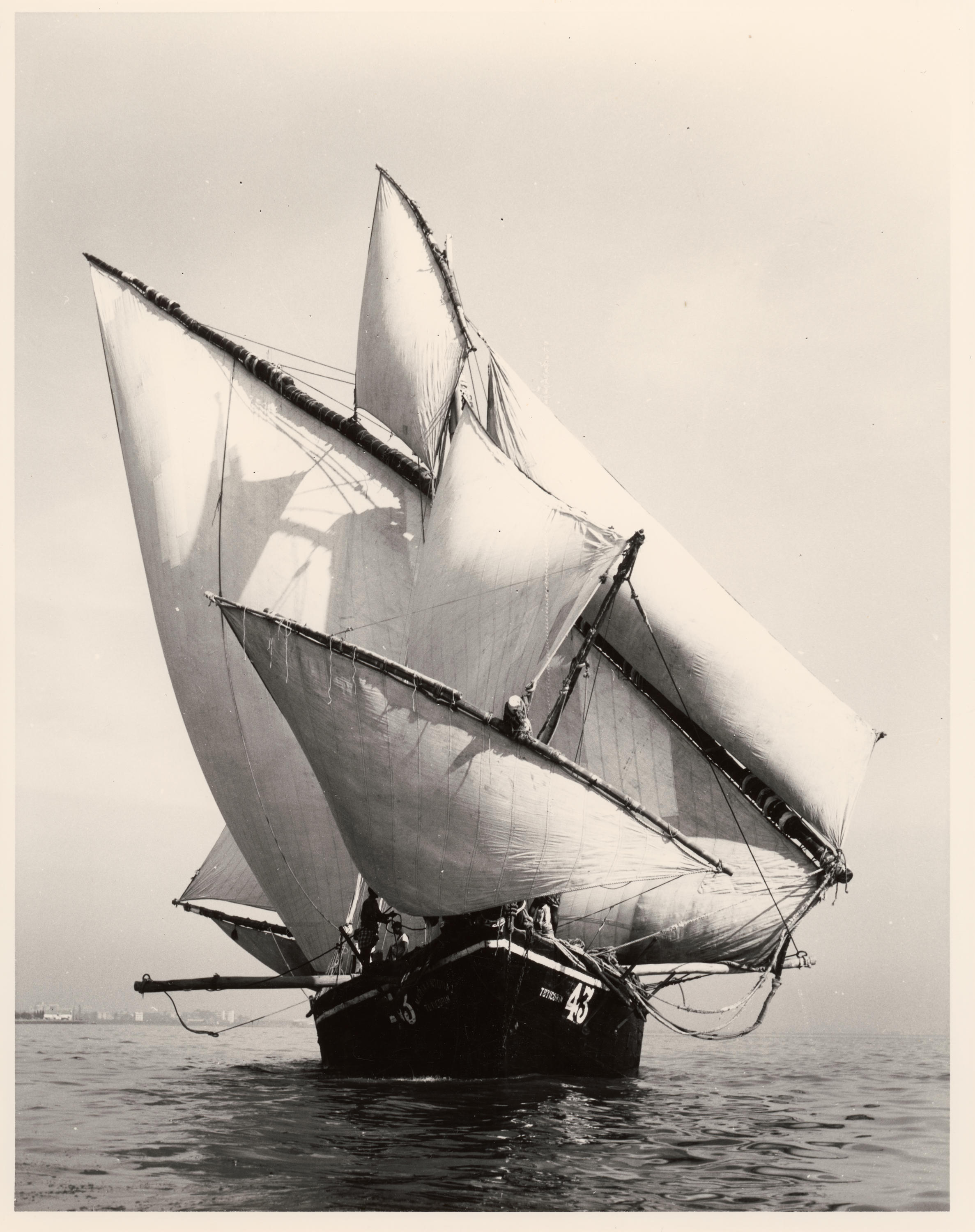 Photograph: Thoni MARIA ANTORAJ, India, 1973 - New Zealand Maritime Museum