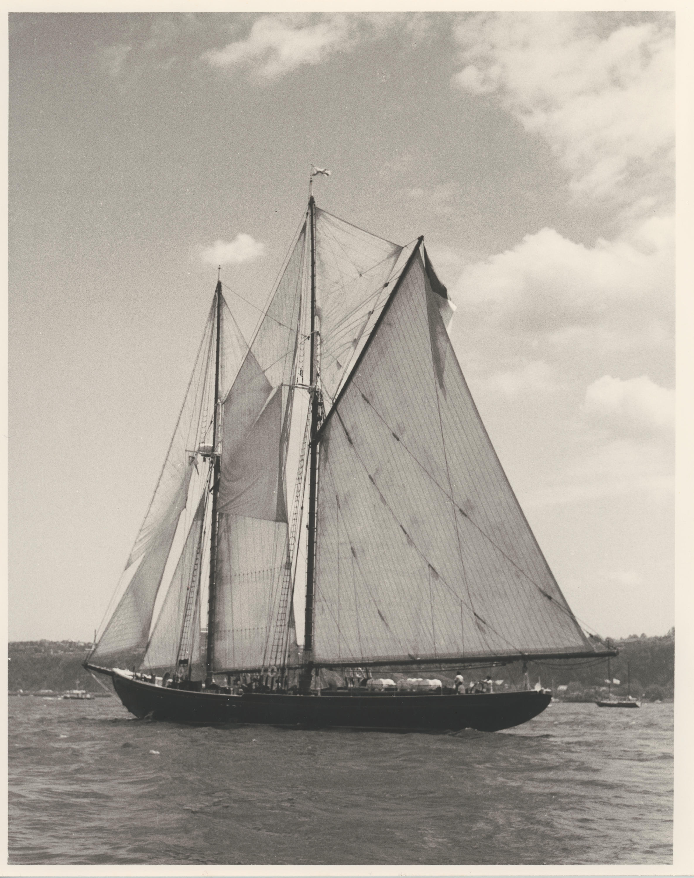 Photograph: BLUENOSE II (1963), an American-Canadian fishing schooner ...