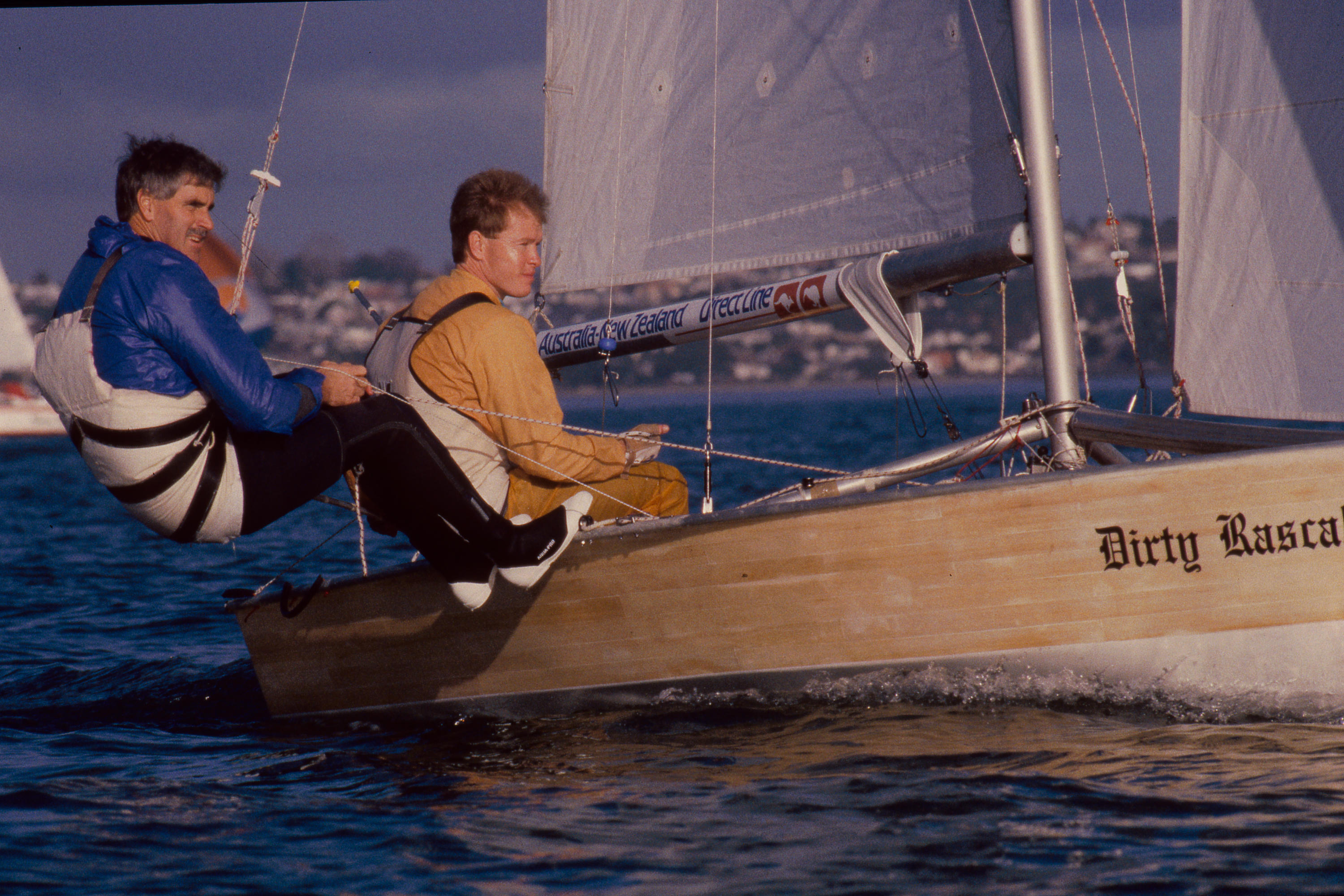 Slide: DIRTY RASCALS sailed by Adrian Hayman and Lindsay Kennedy in the ...