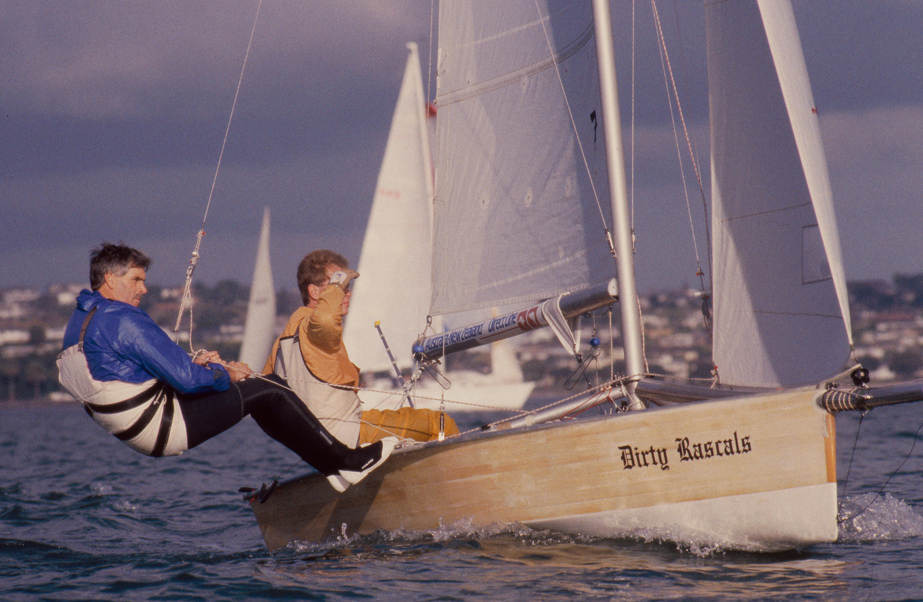 Slide: DIRTY RASCALS sailed by Adrian Hayman and Lindsay Kennedy in the ...