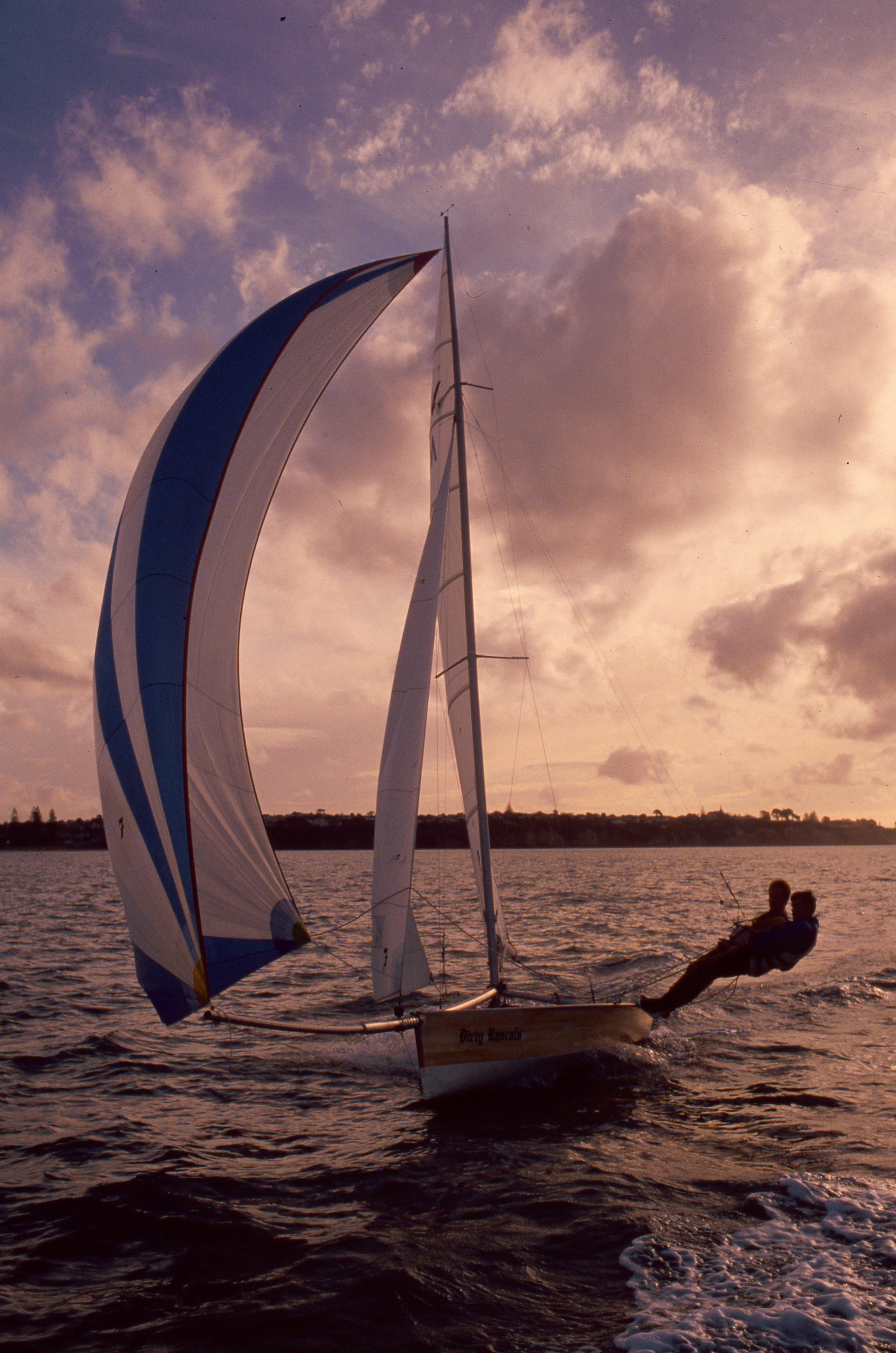 Slide: DIRTY RASCALS sailed by Adrian Hayman and Lindsay Kennedy in the ...