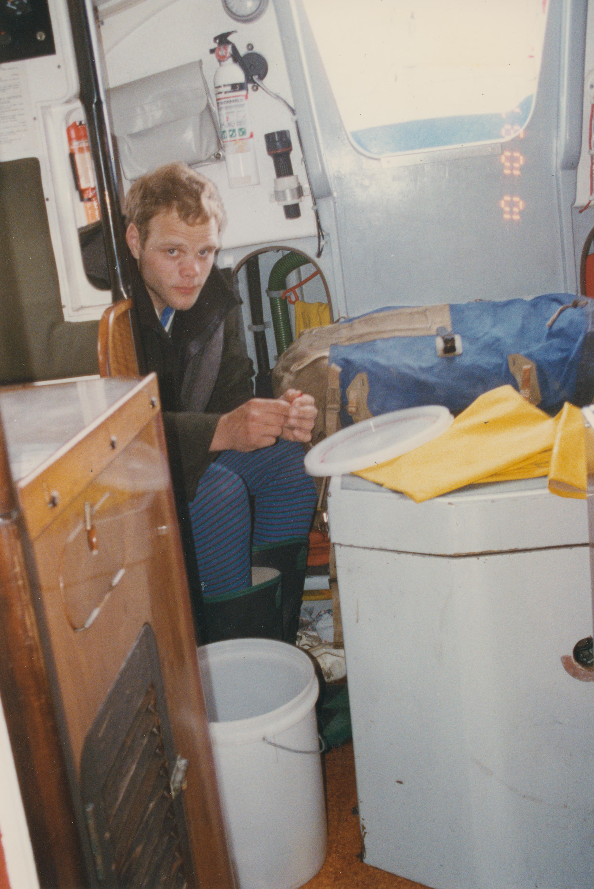 Photograph: Donald McDonald on TOTORORE, 10 Oct 1997 - New Zealand ...