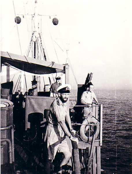 Photograph: Royal New Zealalnd Navy minesweeper - New Zealand Maritime ...