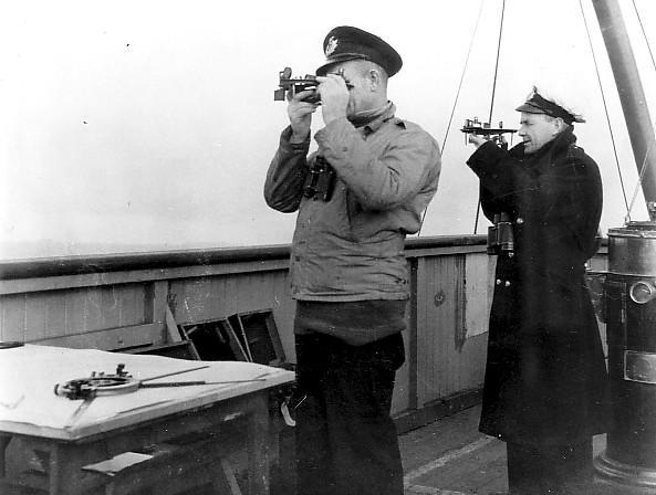 Photograph: MATAI, circa 1945 - New Zealand Maritime Museum