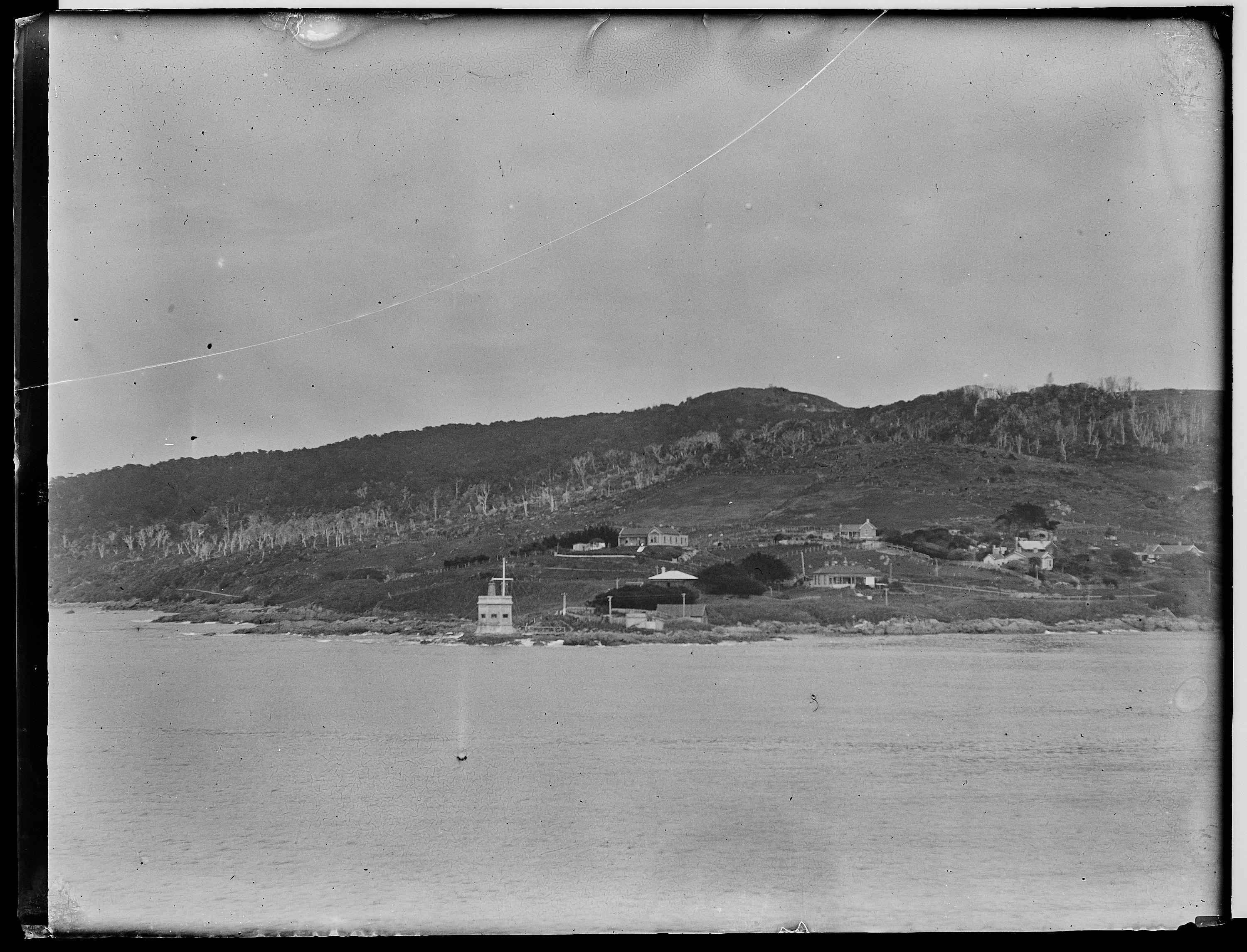 Glass plate: An image of Sterling Point, Bluff - New Zealand Maritime ...