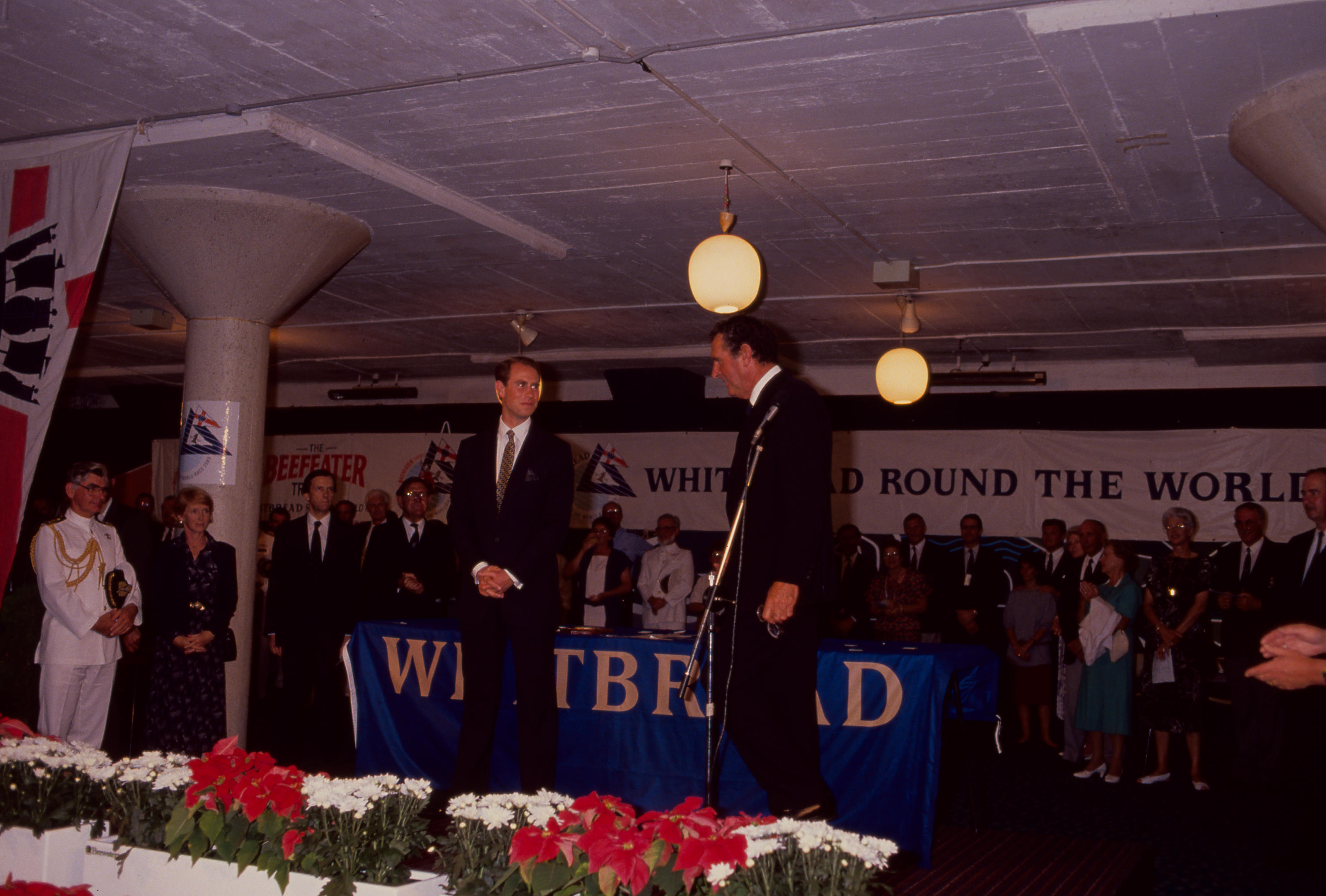 Slide: Whitbread Prizegiving 12/90 - New Zealand Maritime Museum