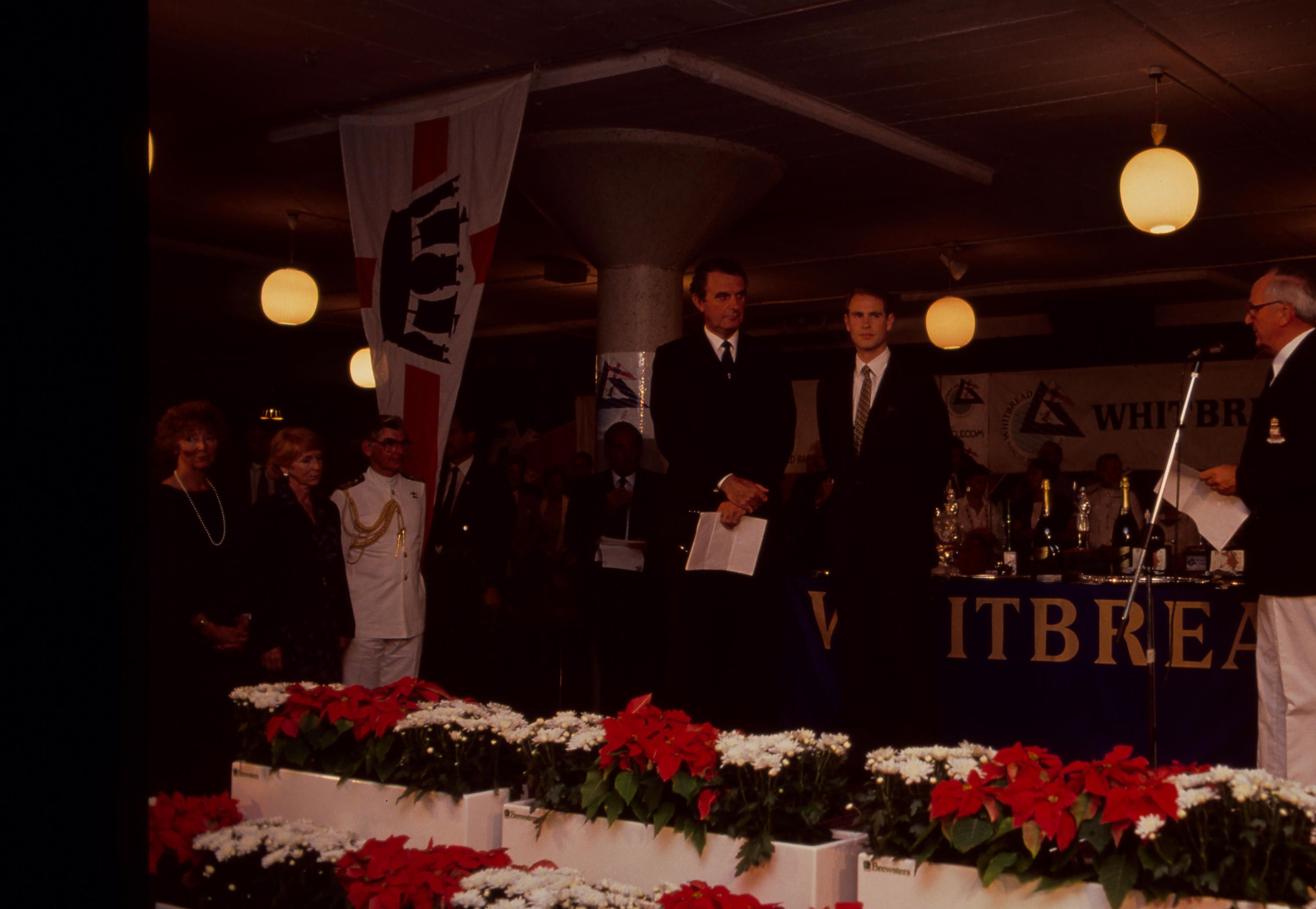 Slide: Whitbread Prizegiving 12/90 - New Zealand Maritime Museum