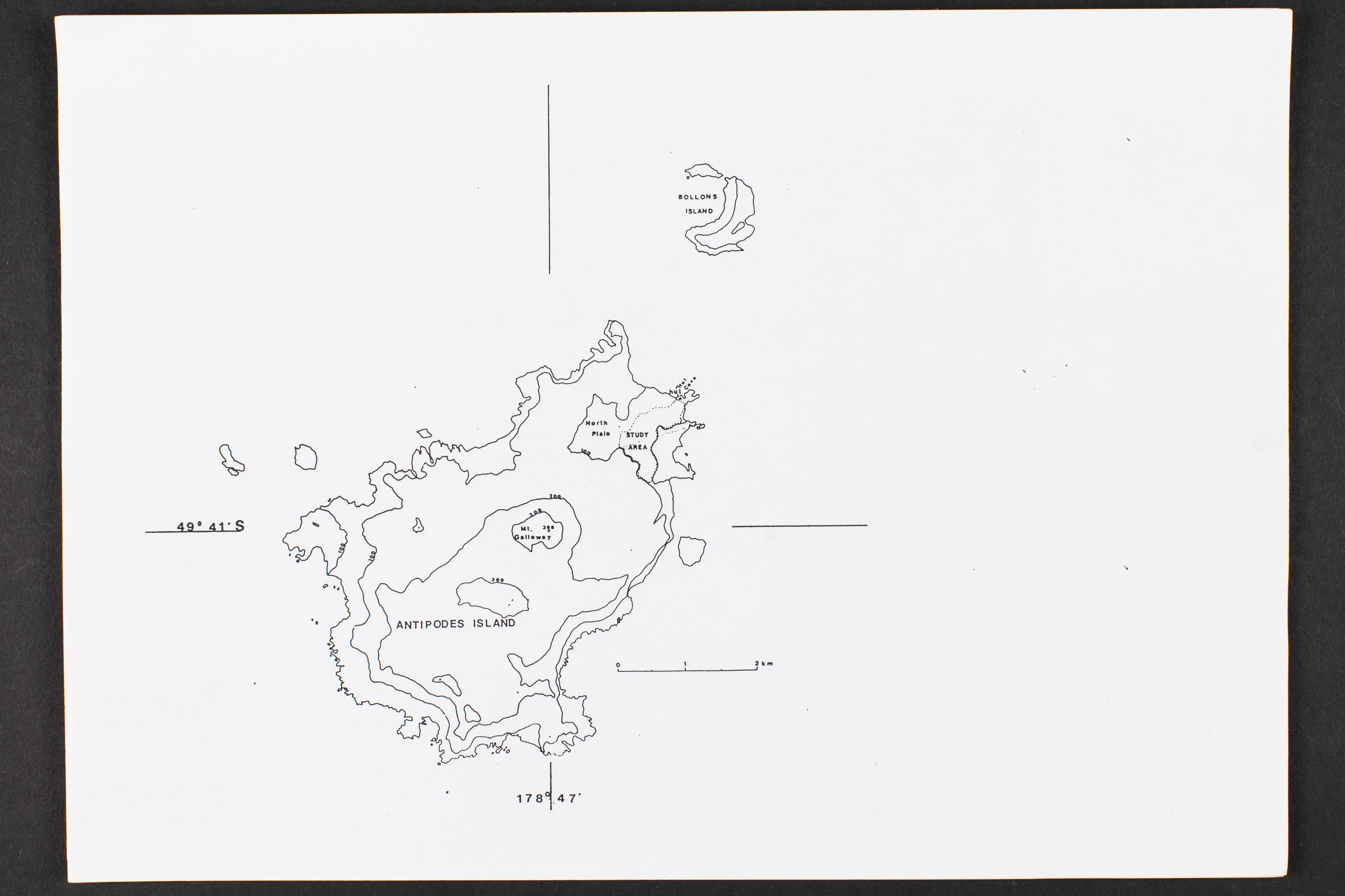 Photocopies: Map of the Antipodes Islands, Aotearoa - New Zealand ...