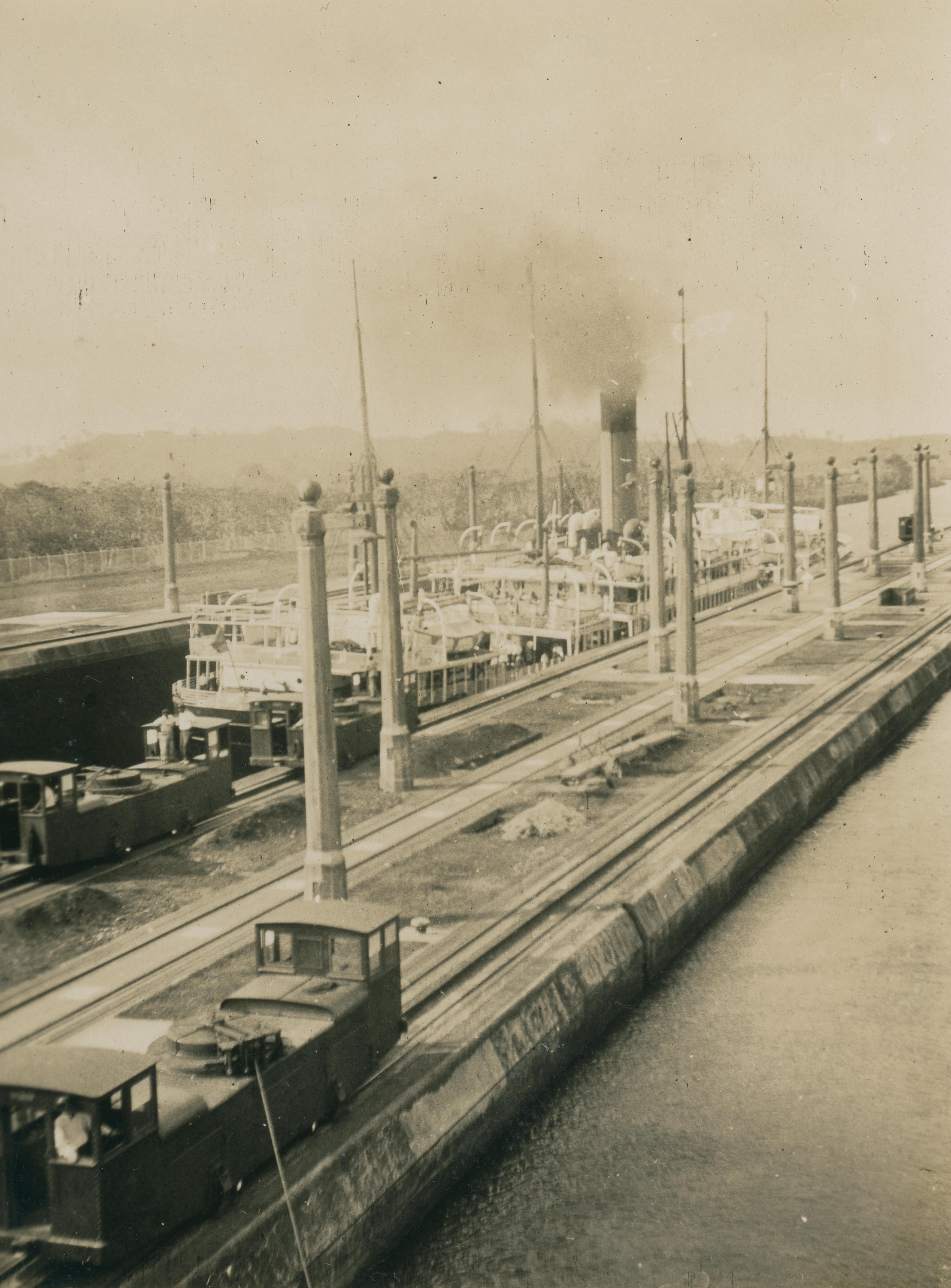 Photograph: Steamship on the Panama Canal, from CORINTHIC - New Zealand ...