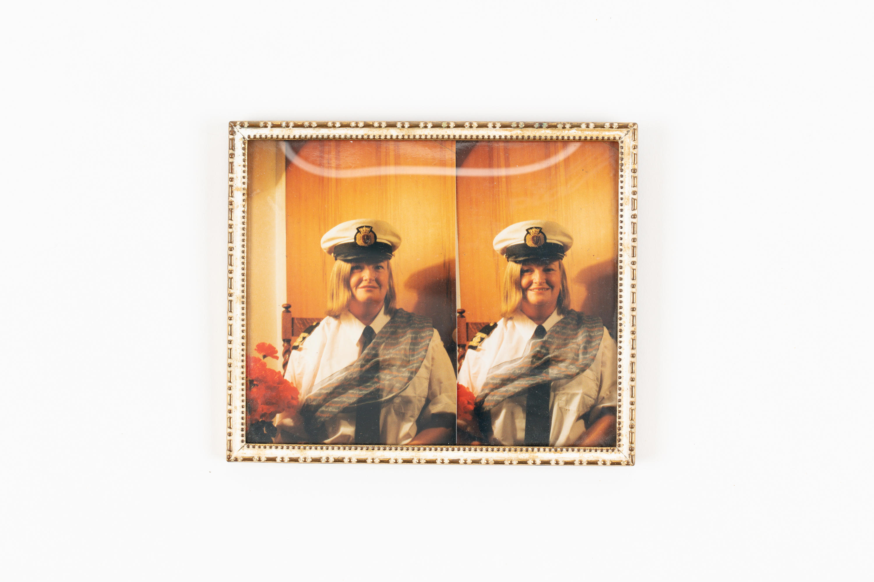 Framed photographs: Phillippa (Pip) Were in Radio Officer's uniform ...