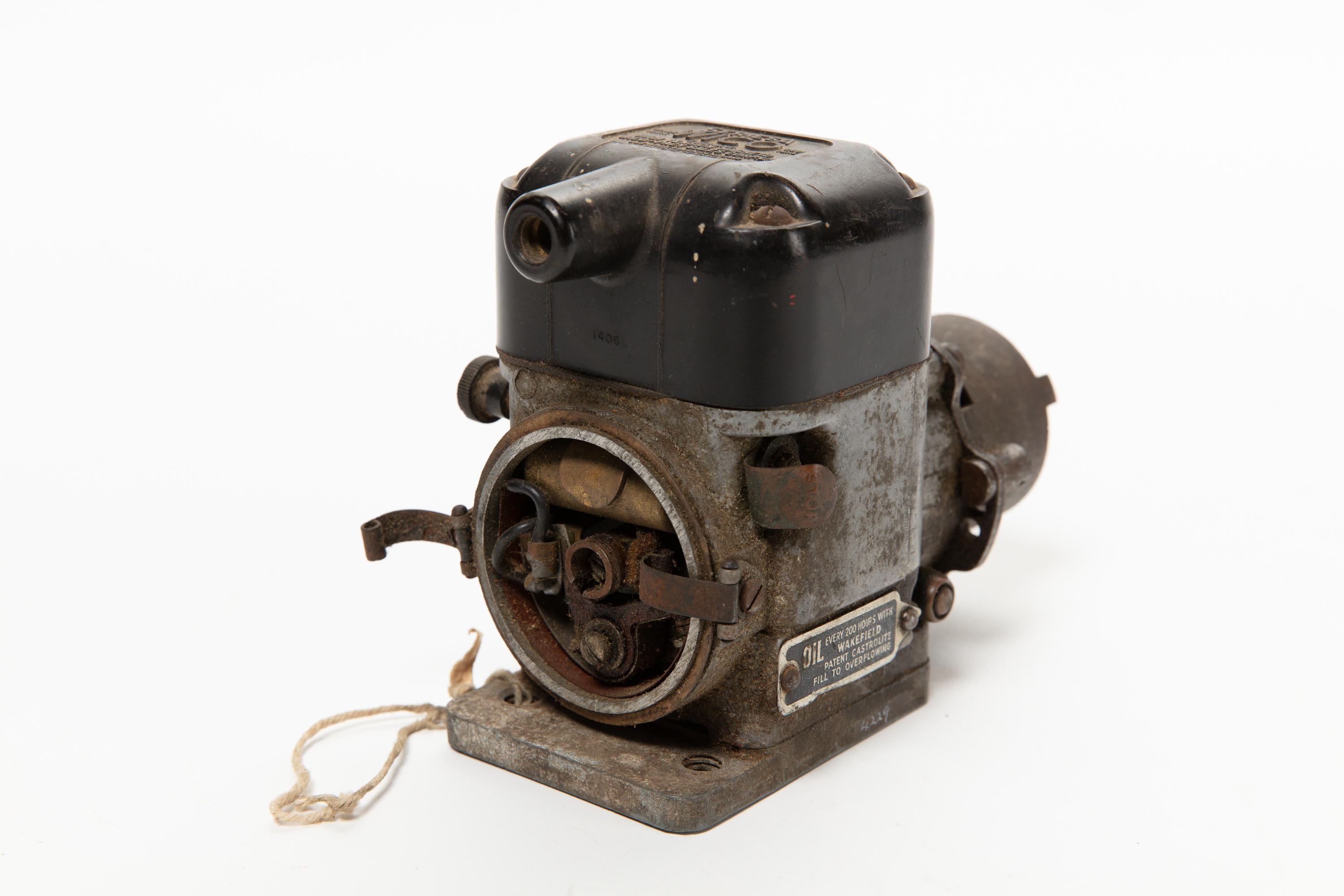 Wico high tension rotating magneto - New Zealand Maritime Museum