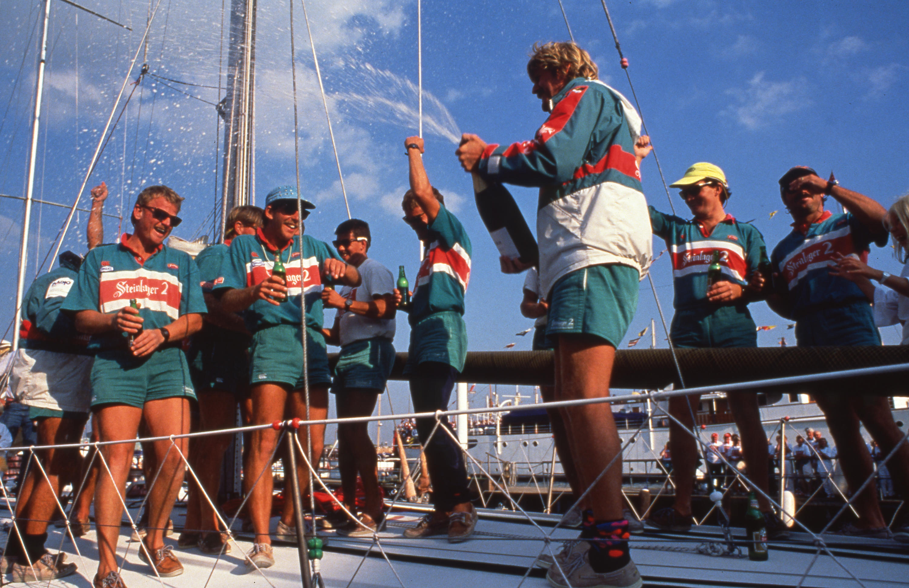 Slide: Whitbread shots 33/90 - New Zealand Maritime Museum