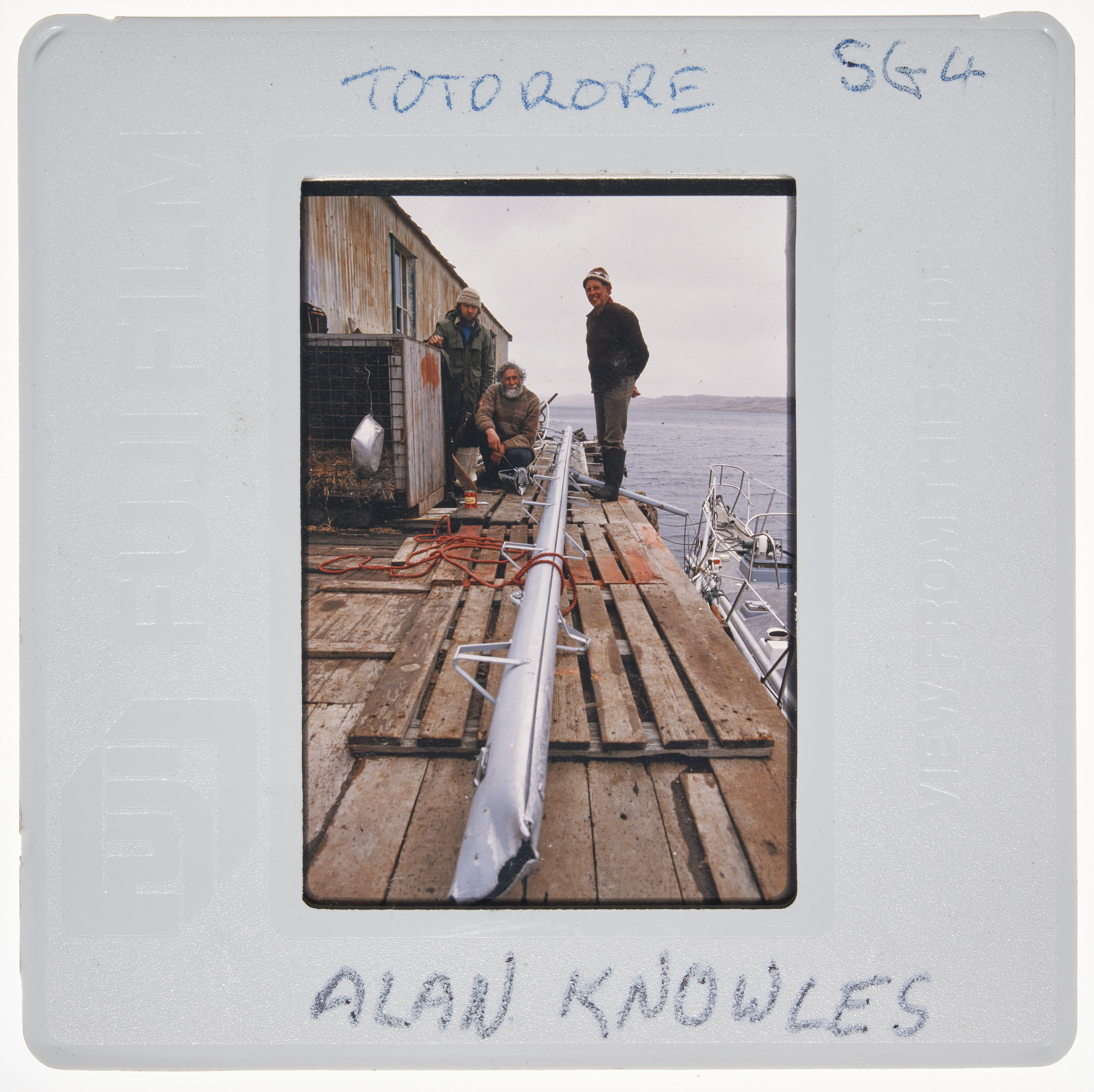 Slide: TOTORORE Expedition, Alan Knowles, 1984 - New Zealand Maritime ...