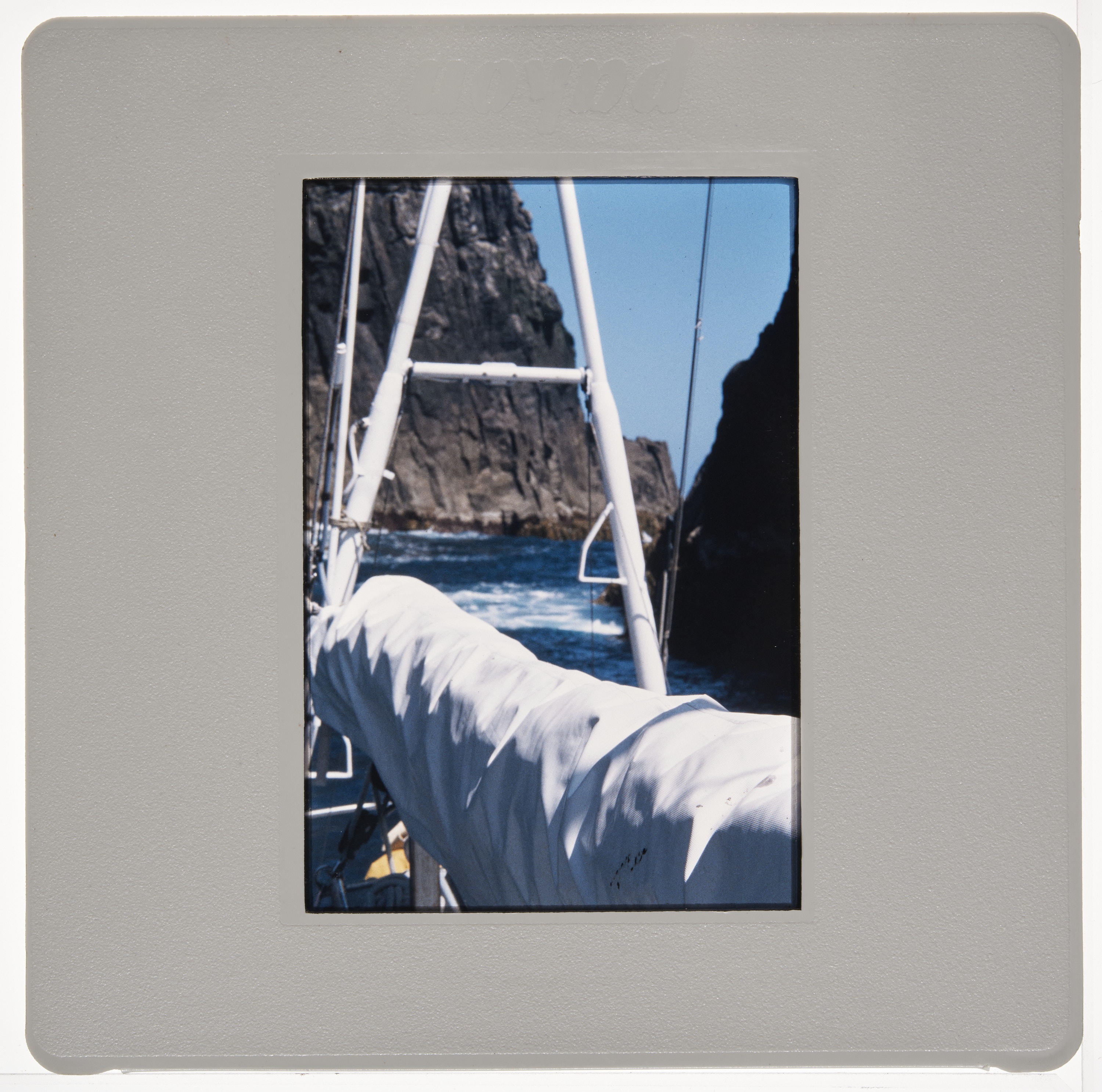 Slide: The Bounty Islands, 1997 - New Zealand Maritime Museum