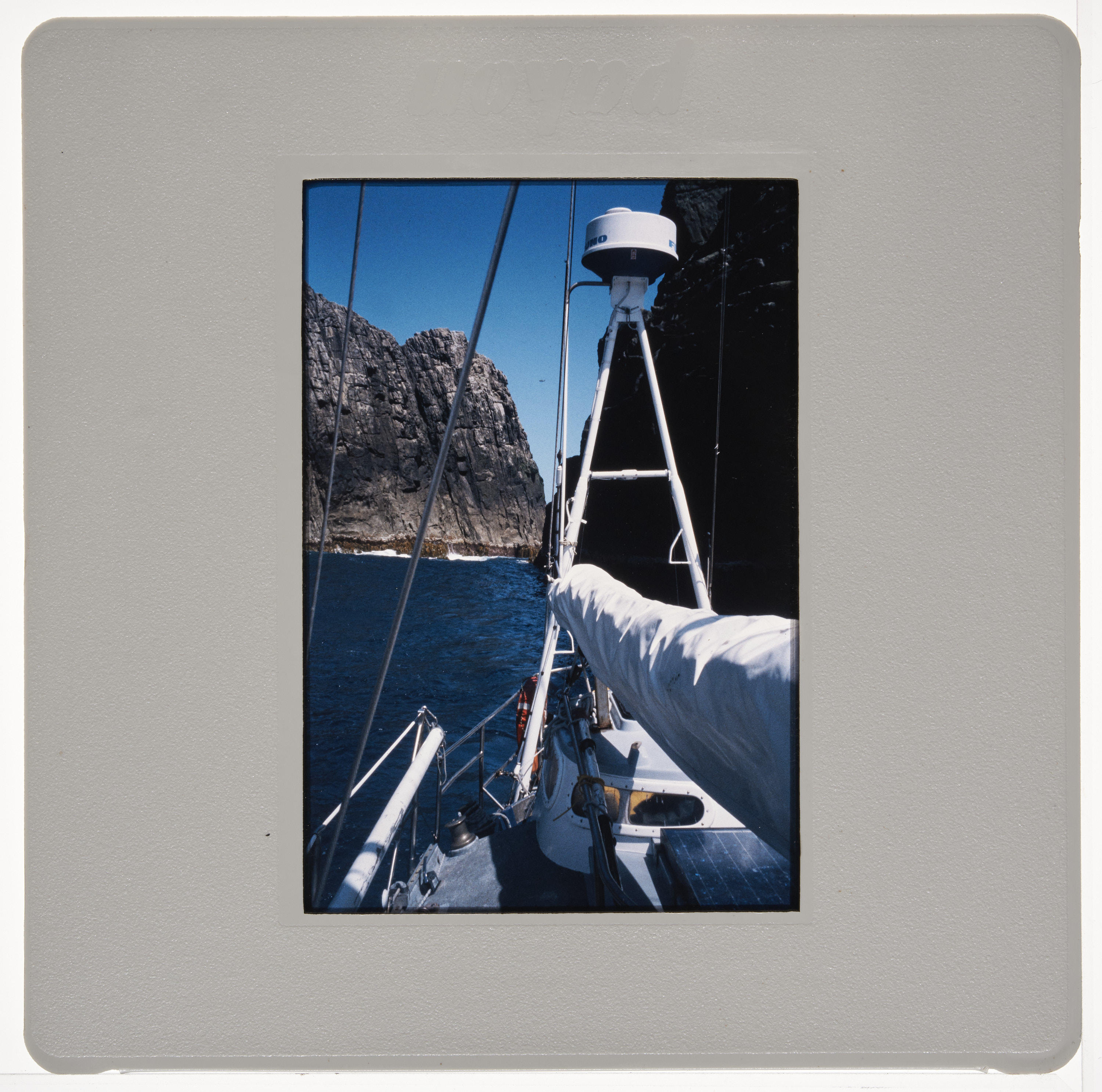 Slide: The Bounty Islands, 1997 - New Zealand Maritime Museum