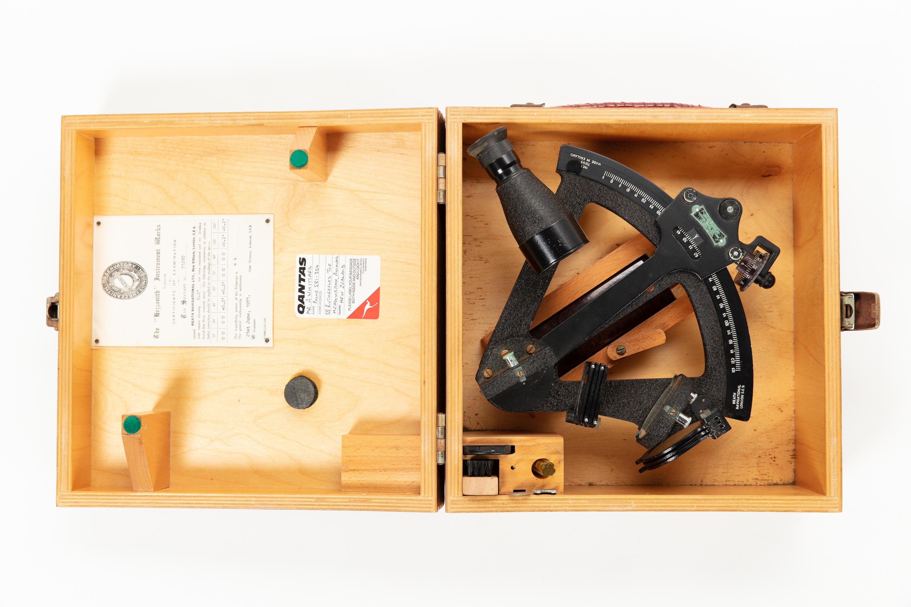 Sextant: Micrometer - New Zealand Maritime Museum