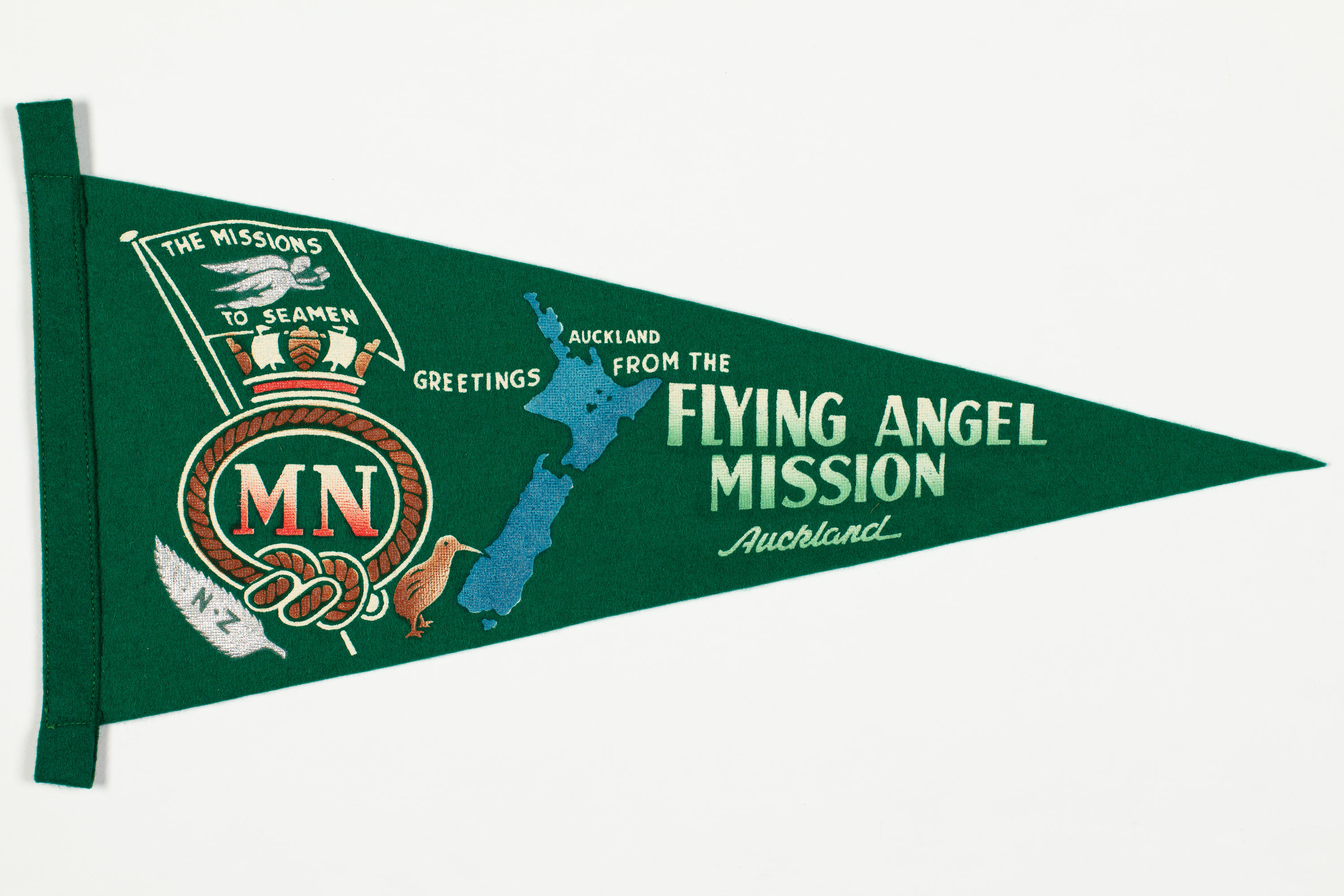 Pennant: The Flying Angel Mission, Auckland - New Zealand Maritime Museum