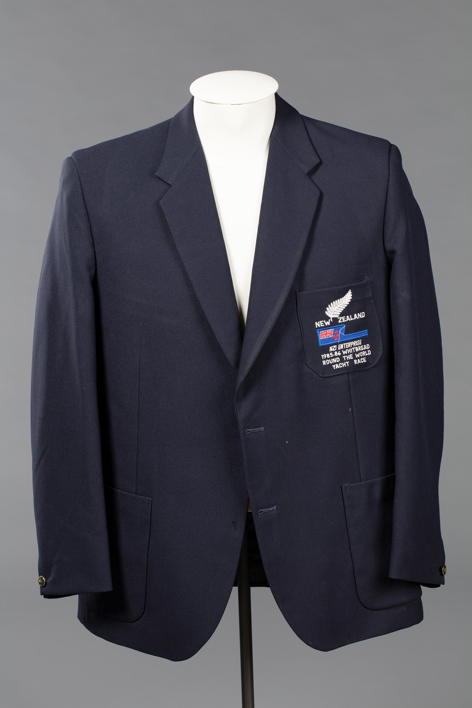 Clothing: Jacket, NZI ENTERPRISE, Whitbread Round the World Race, 1985 ...