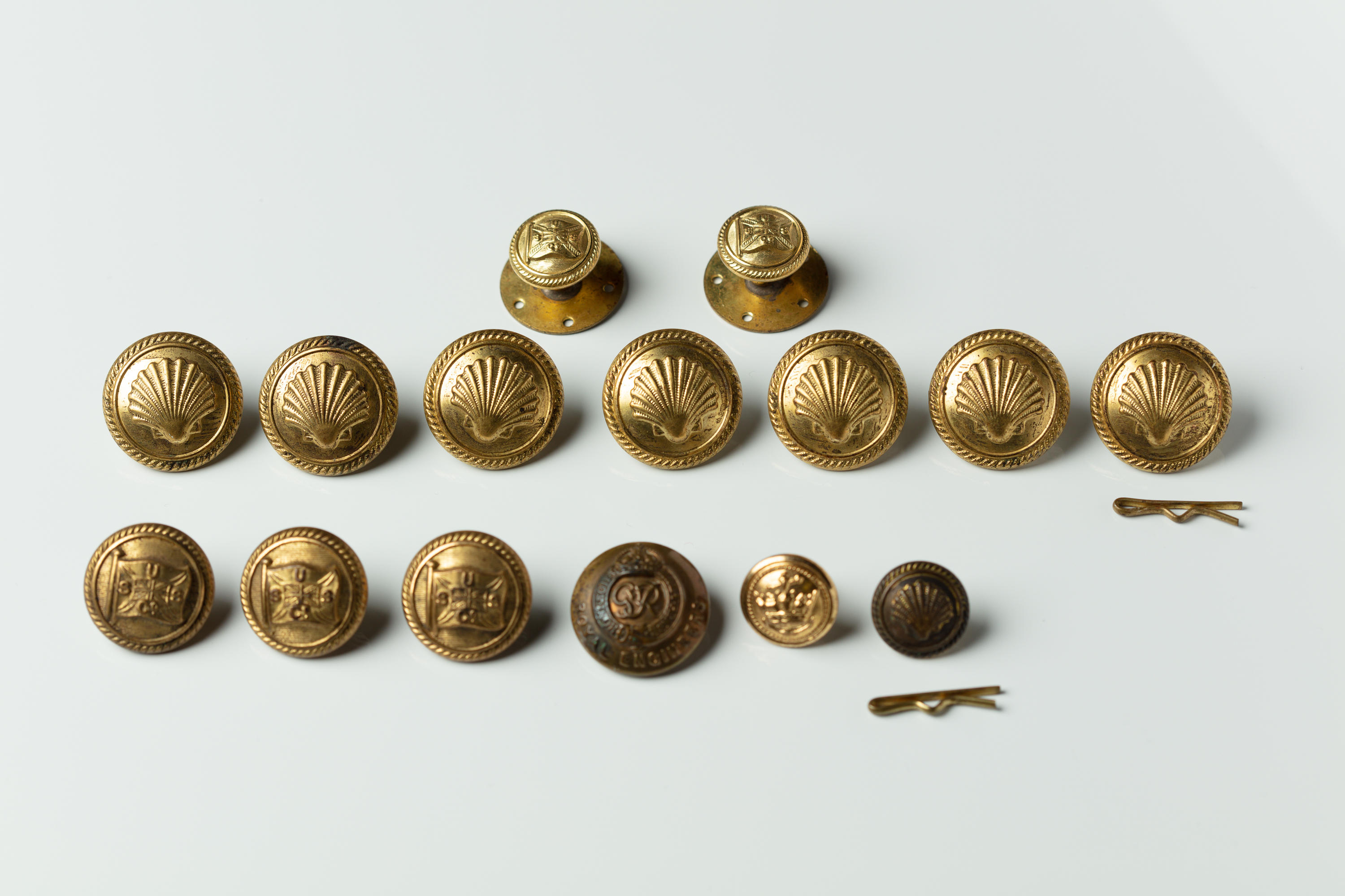 Buttons x 15 - New Zealand Maritime Museum