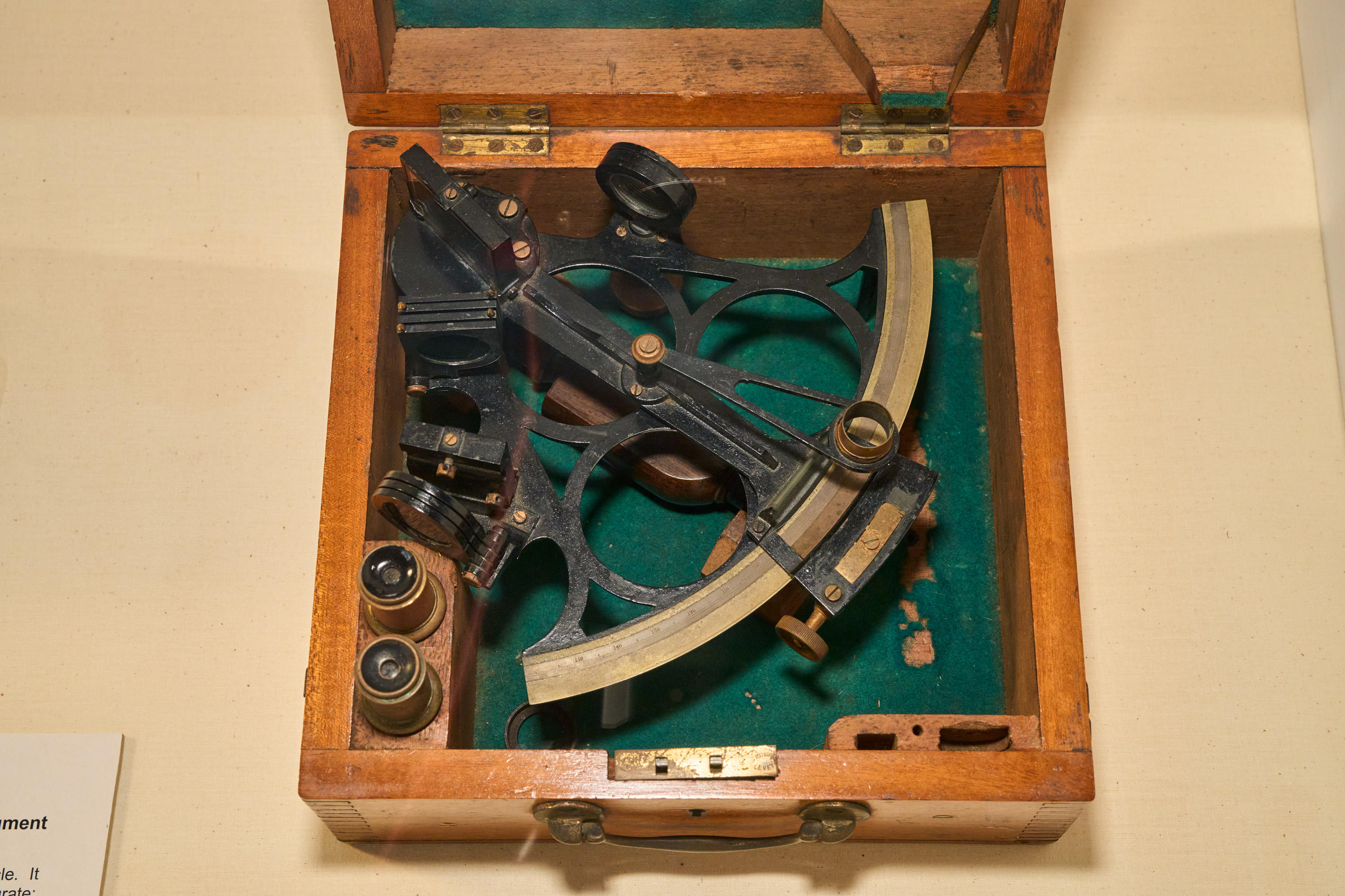 Instrument: Sextant and box, J.A Seckel and Zonen, Rotterdam - New ...