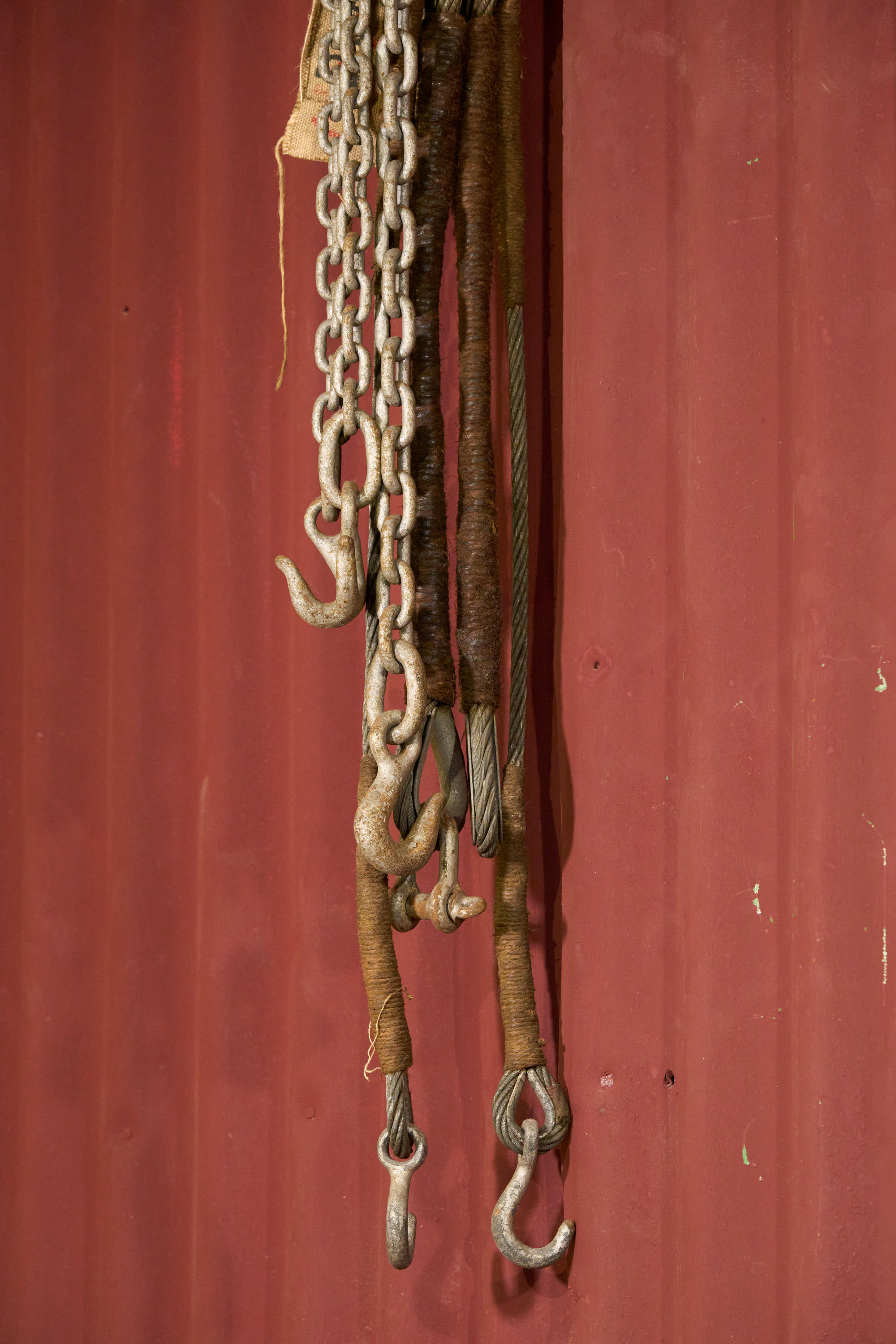 Lifting strops - New Zealand Maritime Museum