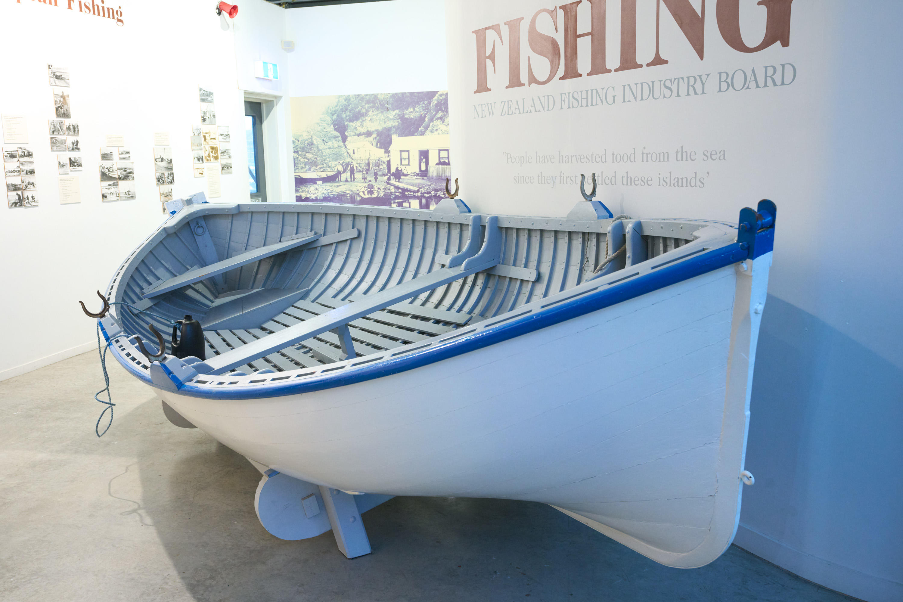 Vessel: Italian fishing boat - New Zealand Maritime Museum