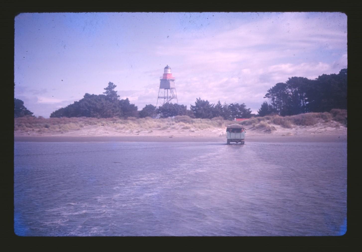 Slide: 'Farewell Spit Lighthouse' - New Zealand Maritime Museum
