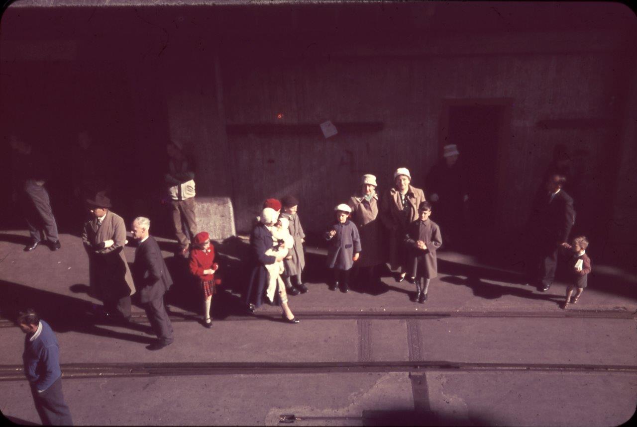 Slide: People on Princes Wharf to farewell TOFUA - New Zealand Maritime ...