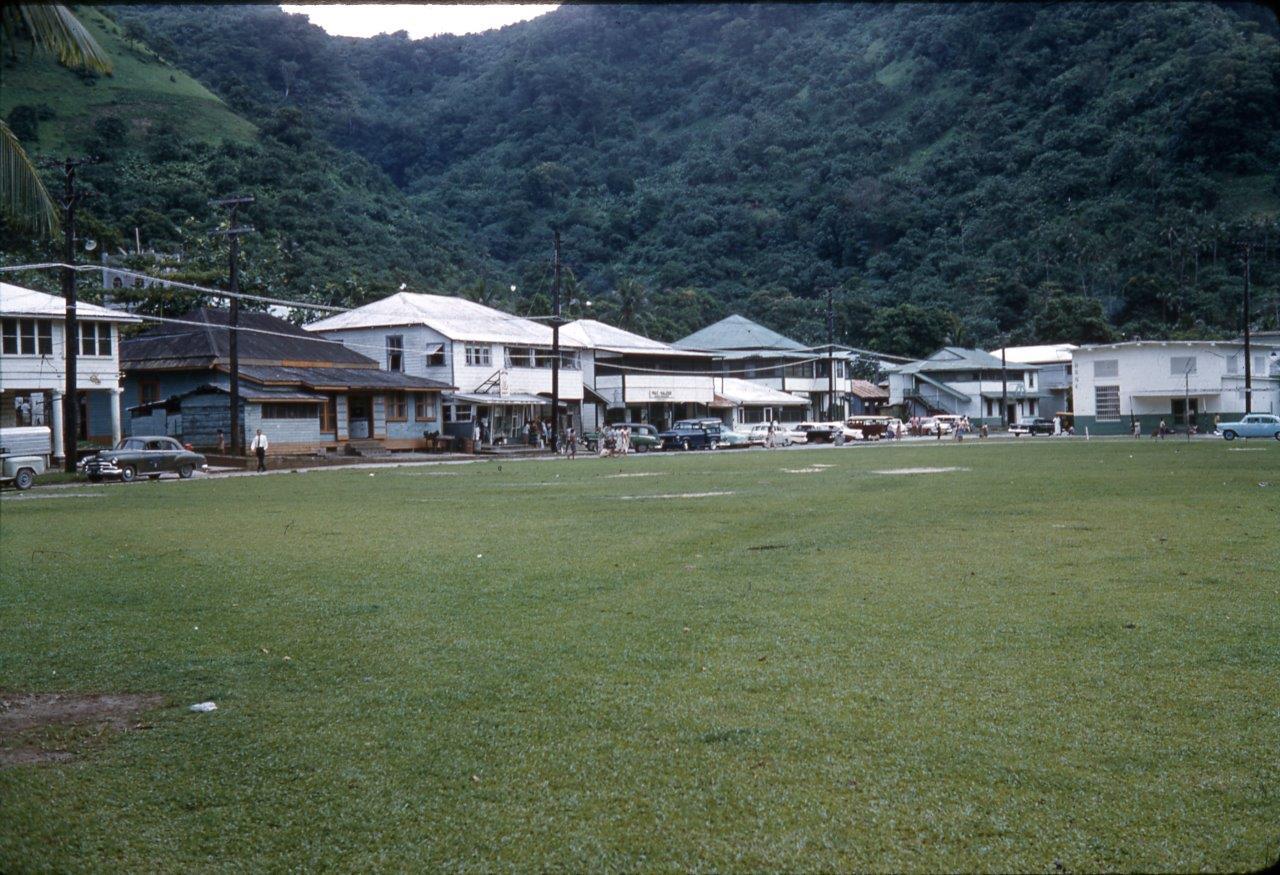 Slide: Pago Pago township - New Zealand Maritime Museum