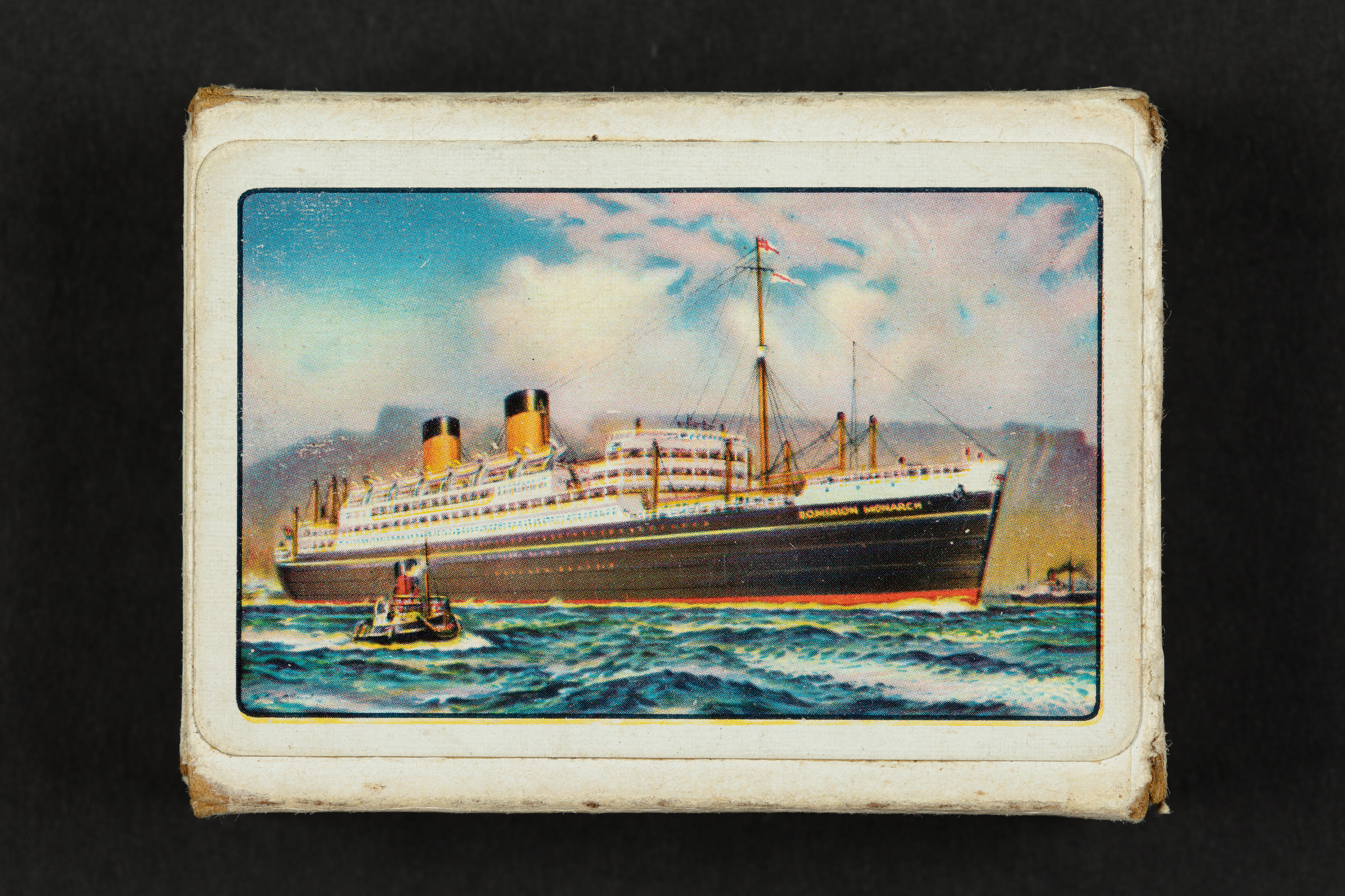 Ephemera: Playing cards, QSMV DOMINION MONARCH (1939), Shaw Savill Line ...