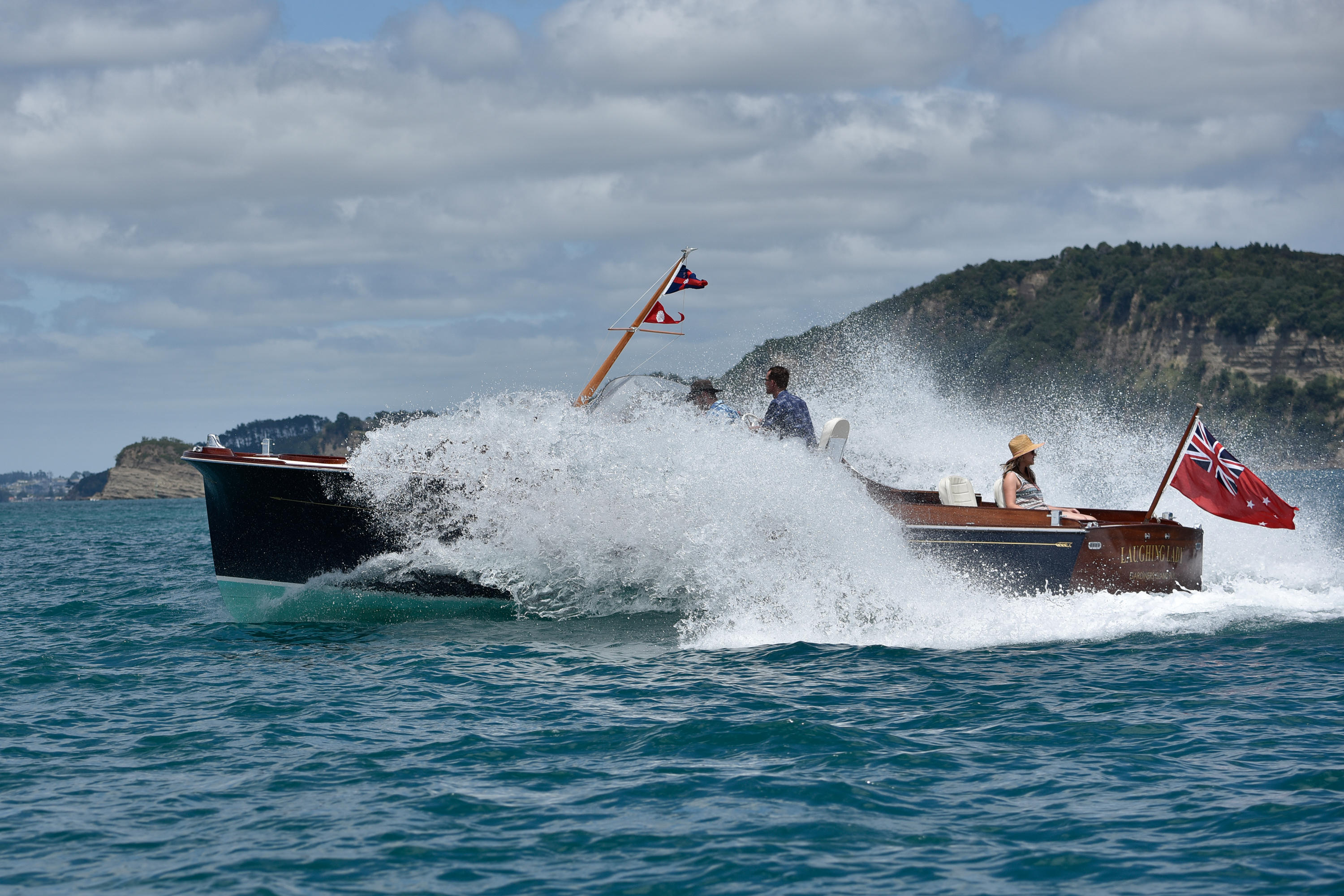 Photograph: LAUGHING LADY, Mahurangi Regatta, 2019 - New Zealand ...