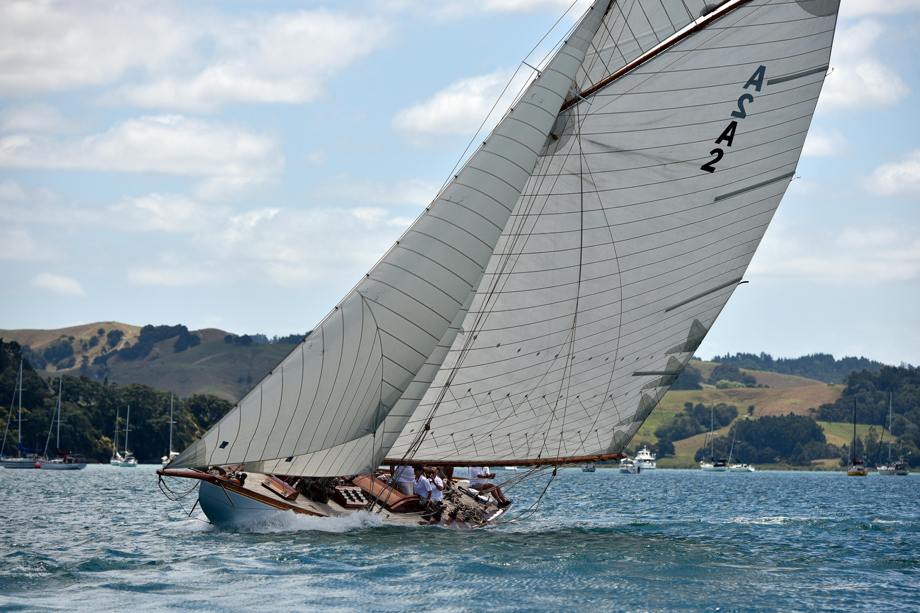 Photograph: RAWHITI, Mahurangi Regatta, 2019 - New Zealand Maritime Museum