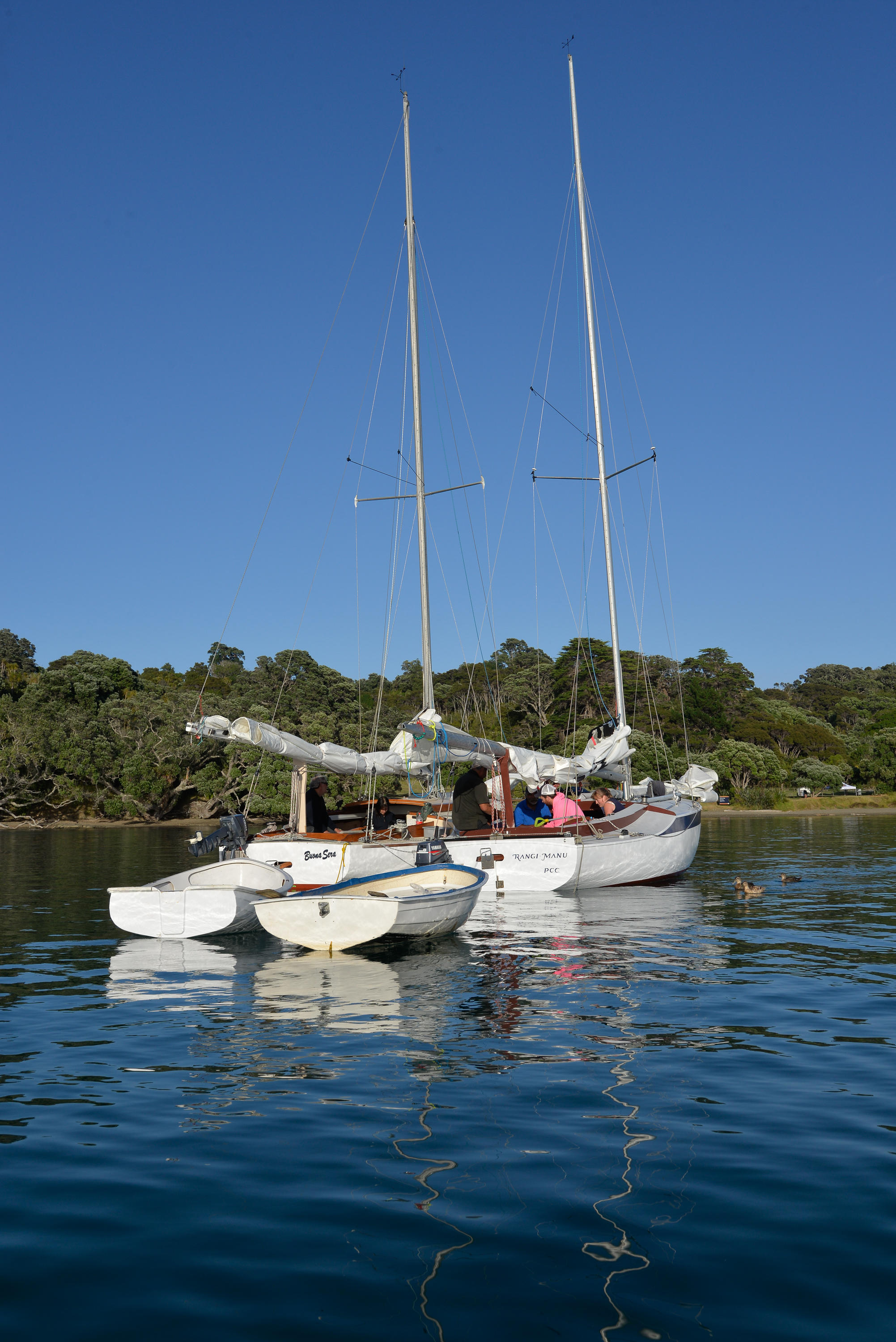 Photograph: L-class Mullet boats BUONA SERA and RANGI MANU at bay - New ...
