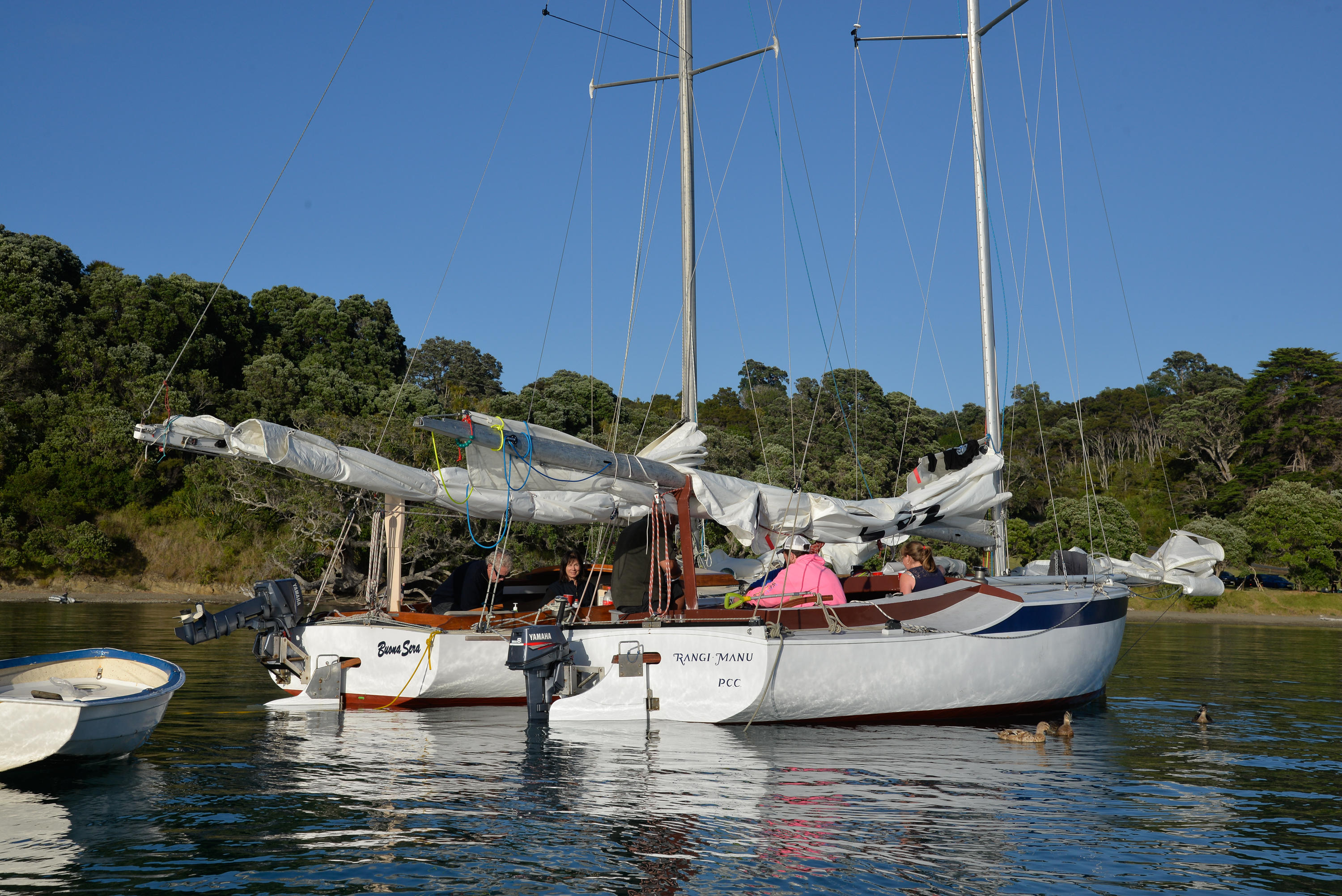 Photograph: L-class Mullet boats BUONA SERA and RANGI MANU at bay - New ...