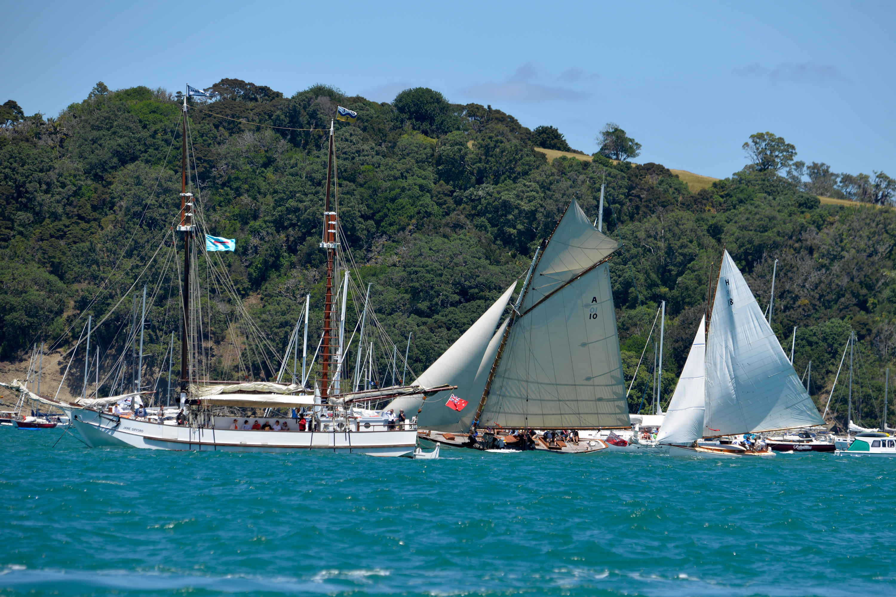 Photograph: THELMA (A10), CORONA (H18), and JANE GIFFORD (1908 ...