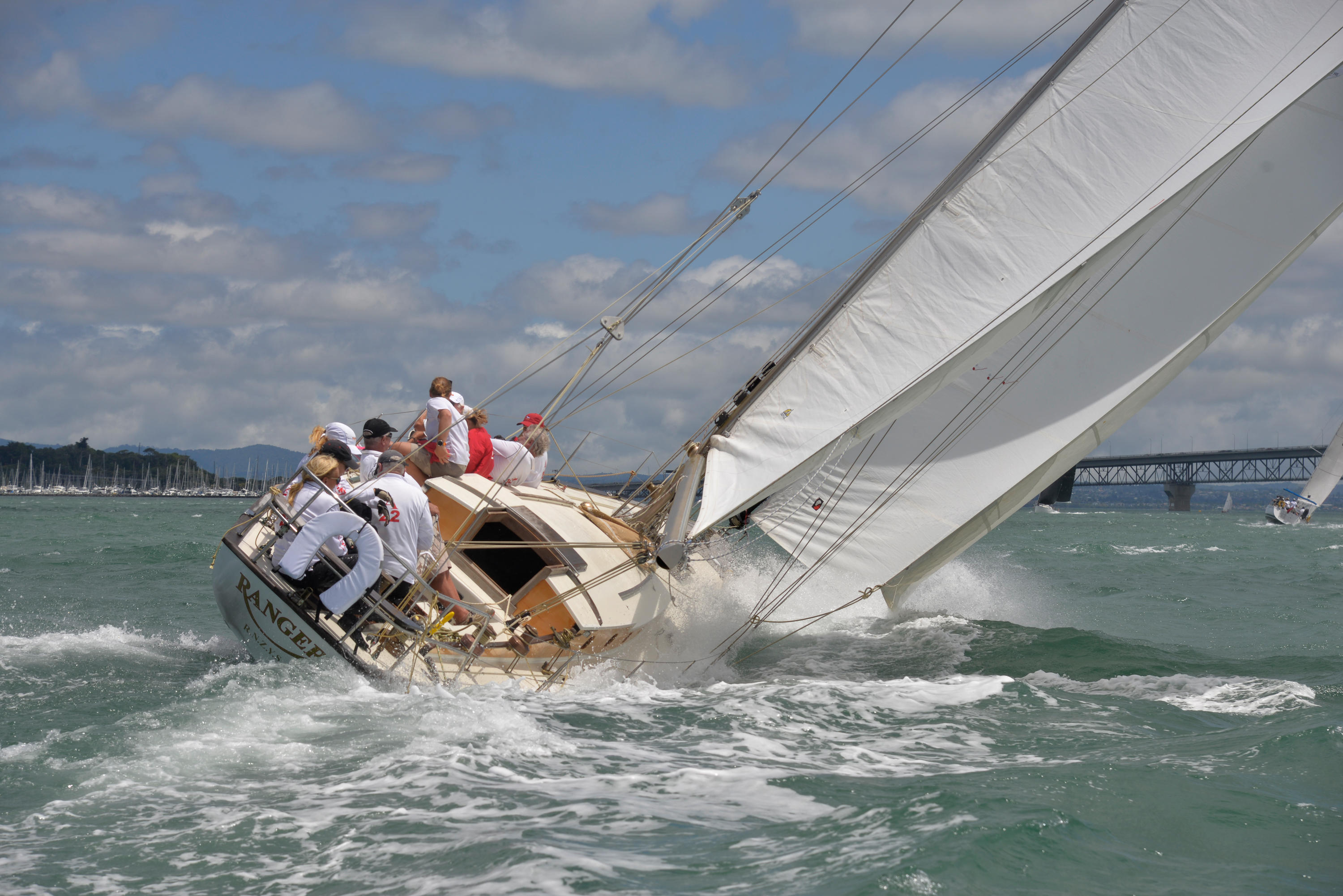 Photograph: RANGER on Waitematā Harbour - New Zealand Maritime Museum